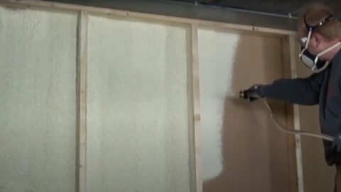 Wall insulation - airtight insulation with insulation foam kits